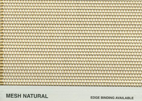 Woven Wood Shades and Blinds, Mesh Natural Group D